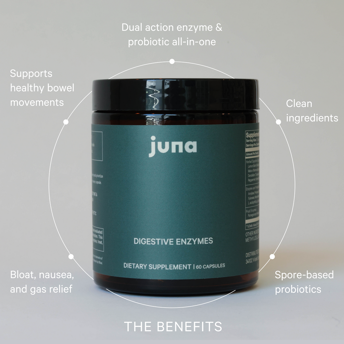 Detox Enzymes | Debloat, Cleanse, Digest | Natural Vegan Digestive ...