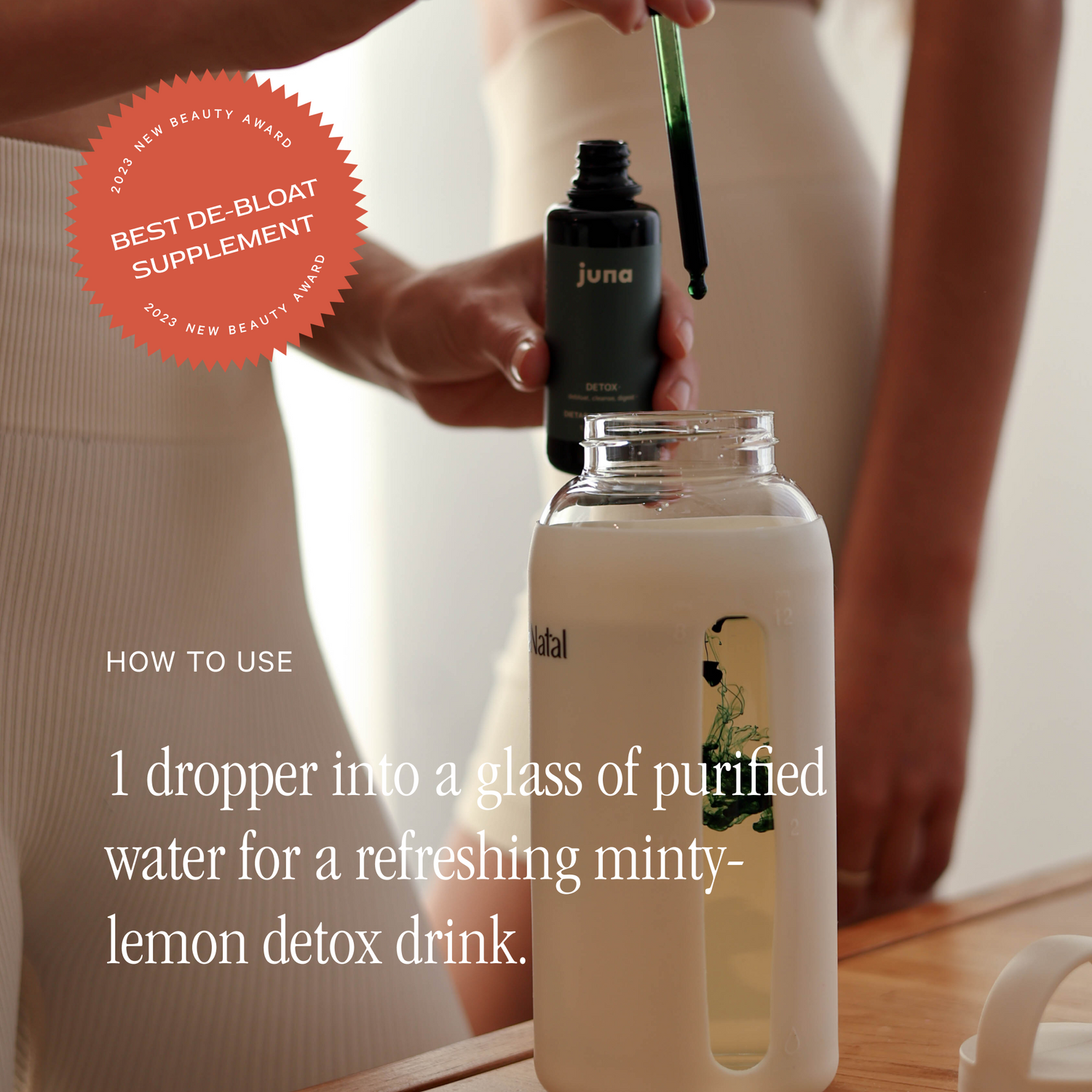 Detox Drops | Debloat, Cleanse, Digest | Best Tasting Chlorophyll – Juna