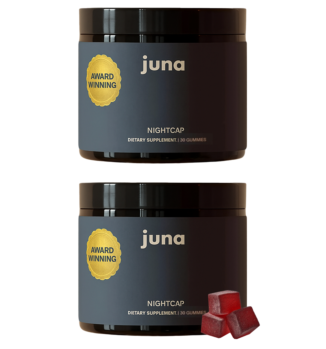 Nightcap Sleep Gummies | All Natural Sleep Aid, Magnesium (30 Gummies ...