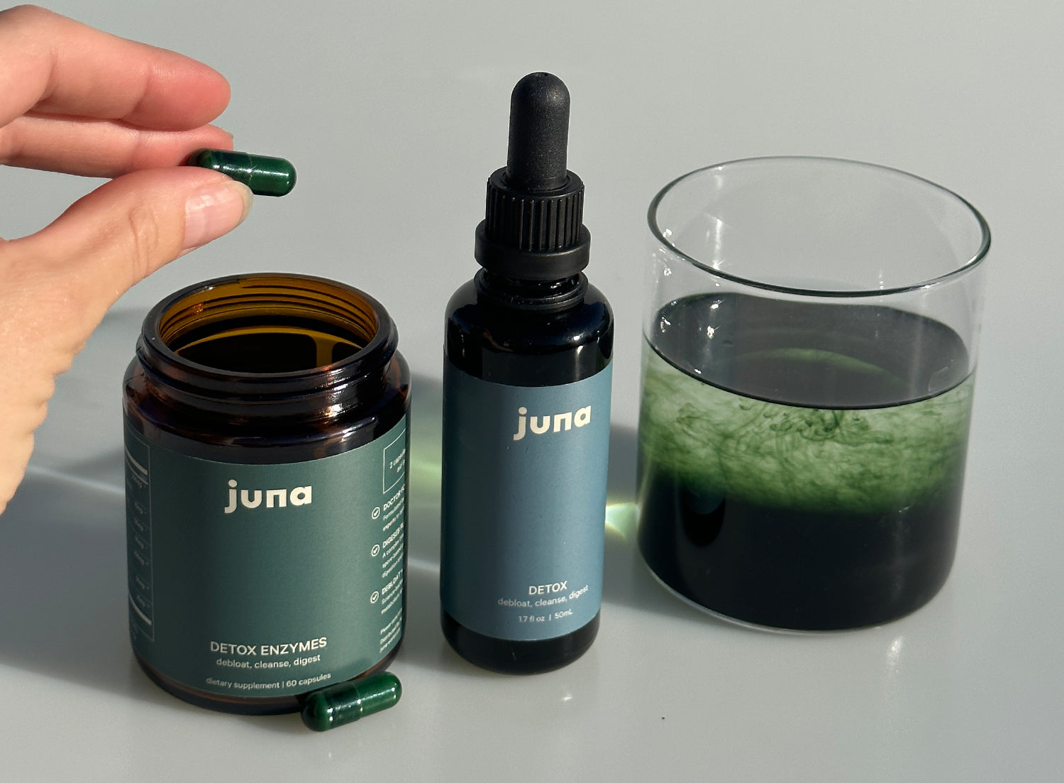 Detox + Debloat With Digestive Enzymes and Detox Drop Duo | Optimal Gut ...
