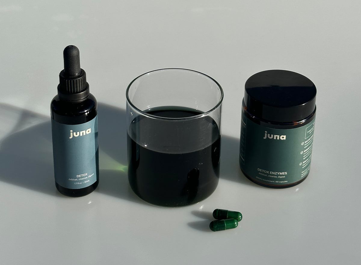 Detox + Debloat With Digestive Enzymes and Detox Drop Duo | Optimal Gut ...